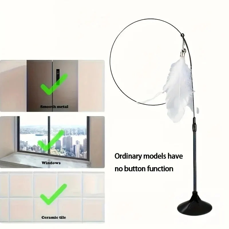 FeatherFrenzy™ Bell Teaser Toy – Store Pets